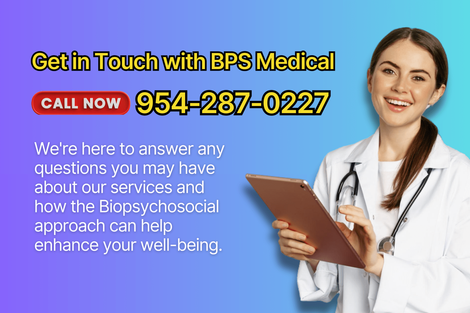 No1 in Biopsychosocial Approach | BPS Medical Ft Lauderdale