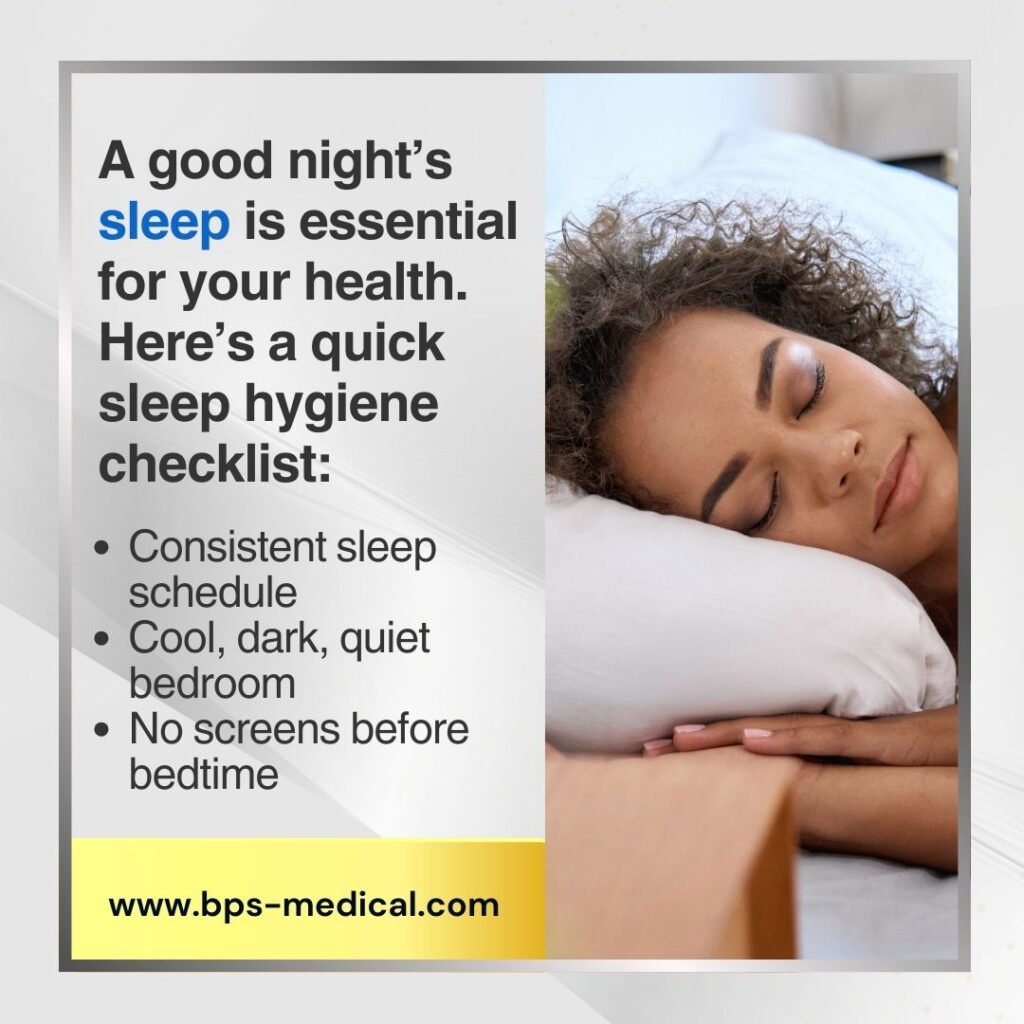 8 Tips For SLEEP BETTER | BPS MEDICAL Call 954-287-0227